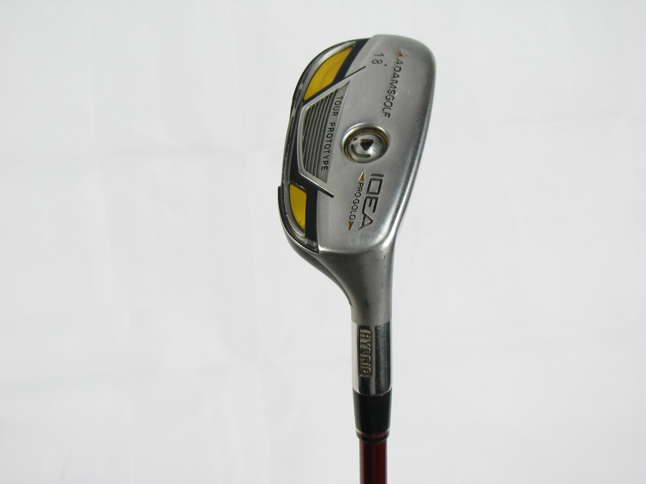 Adams Idea Pro Gold Hybrid 18 degree w/ Graphite Matrix Ozik Stiff Flex ...