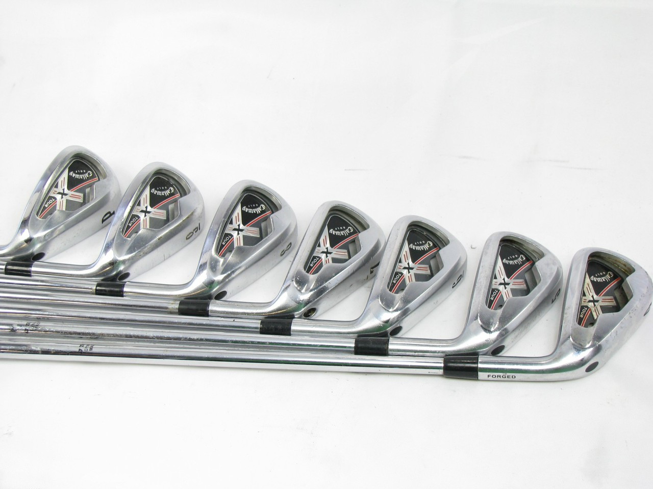 Callaway X Tour Forged iron set 4-PW w/ Steel Dynamic Gold S300 Stiff ...