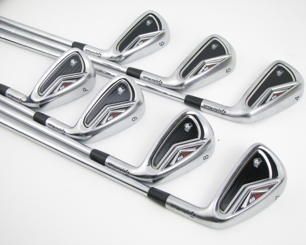 TOUR ISSUE TaylorMade r9 TP iron set 4-PW w/ Dynamic Gold Tour Issue ...