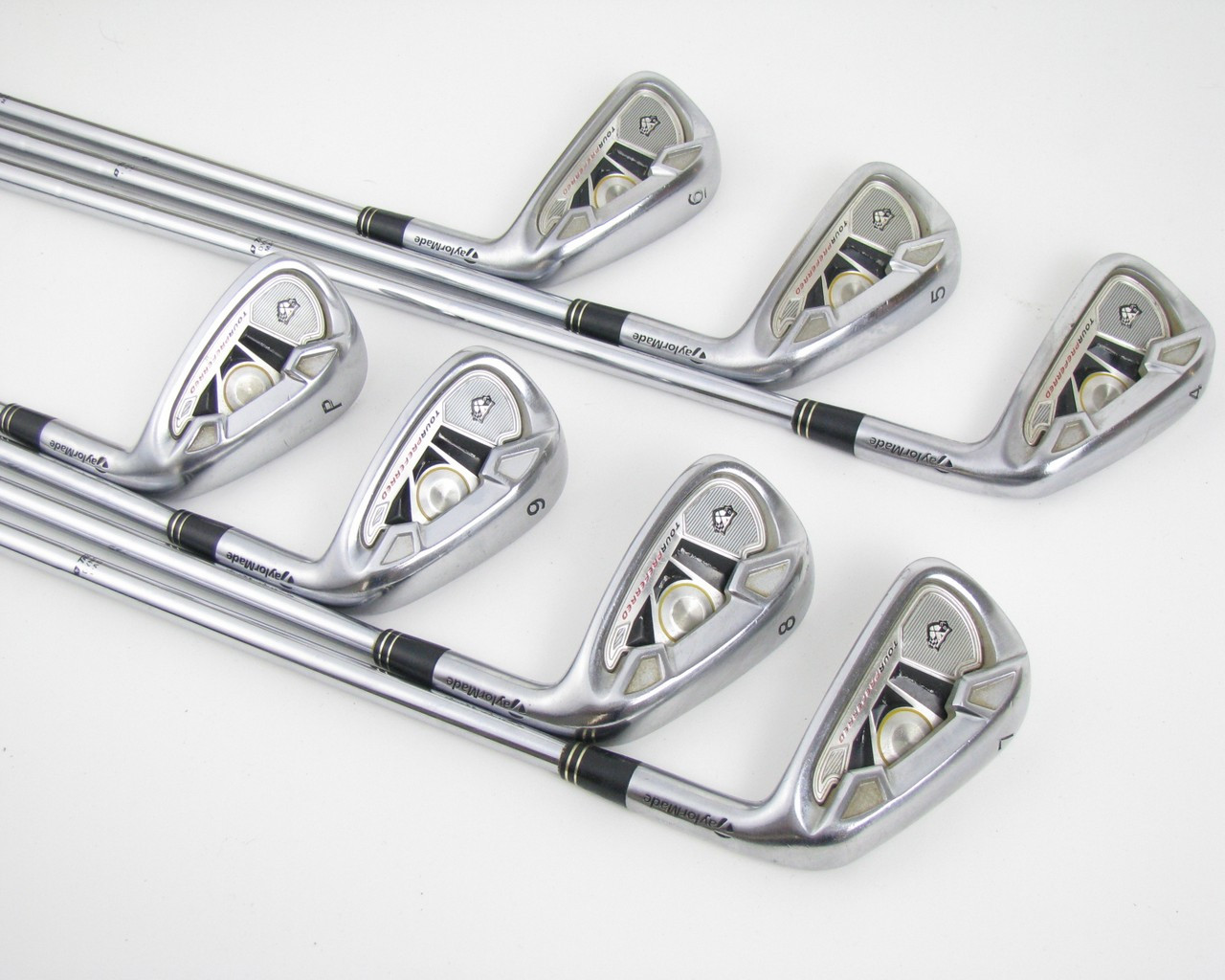 TaylorMade Tour Preferred iron set 4-PW w/ Dynamic Gold S300 Stiff Flex ...