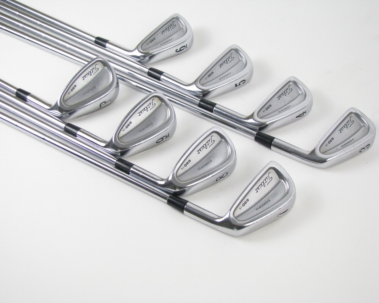 Titleist 690.CB Forged iron set 3-PW w/ Steel Dynamic Gold S300 Stiff ...