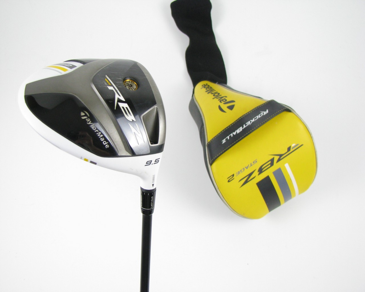 TaylorMade Rocketballz RBZ Stage 2 Driver 9.5* w/ Rocketfuel 50 Stiff +Cover (Out of Stock ...