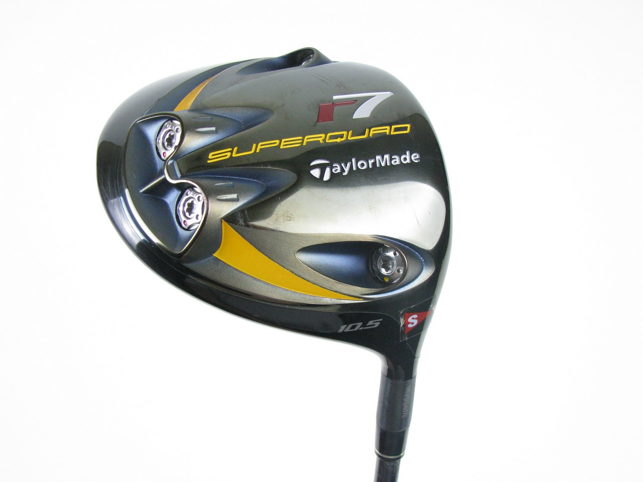 Mint TaylorMade r7 Superquad Driver 10.5* w/ REAX 65 Stiff (Out of Stock) - Clubs n Covers Golf
