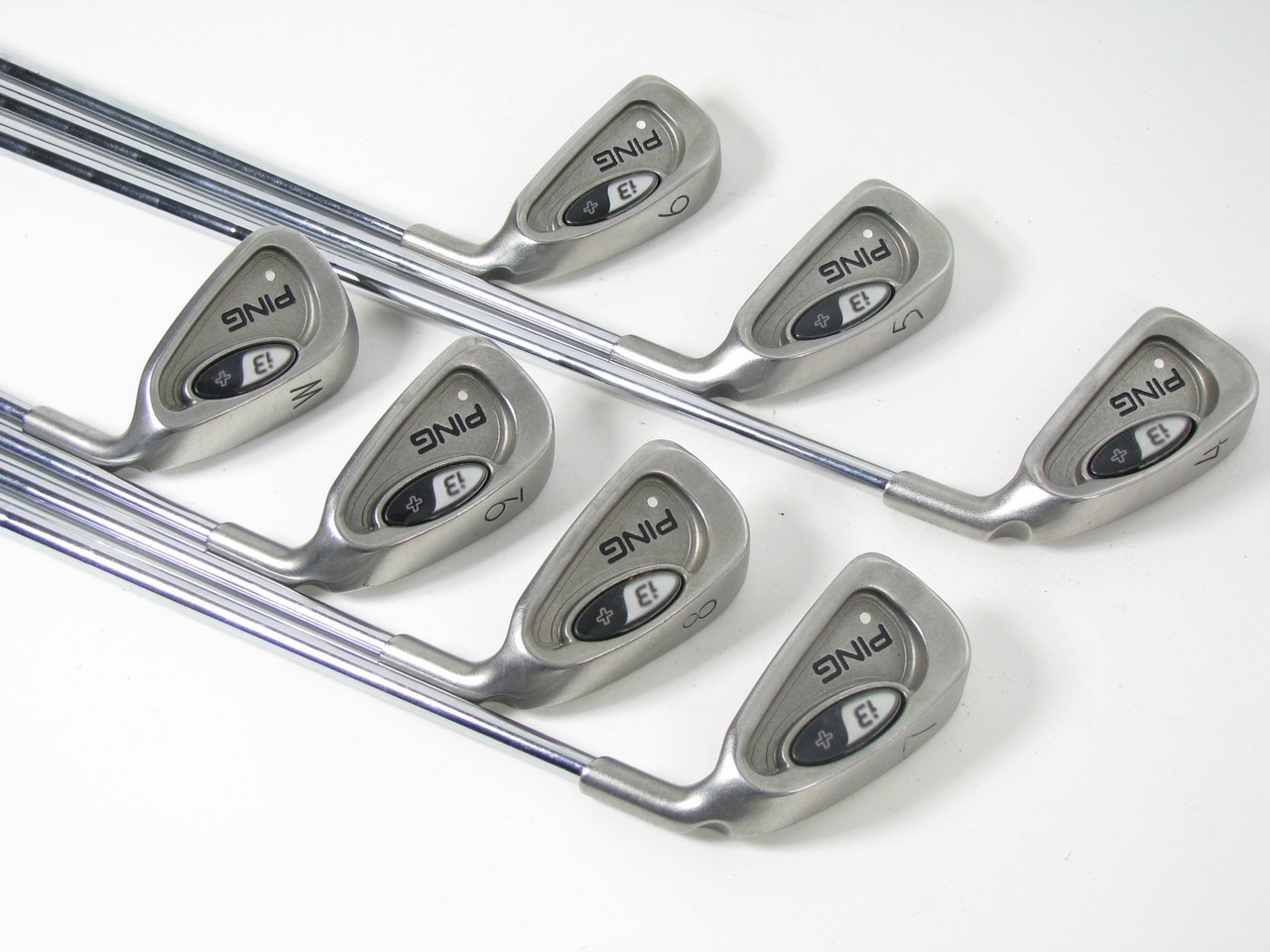 Ping i3 + WHITE DOT iron set 4-PW w/ Steel Cushin JZ Stiff +1/2" (Out ...
