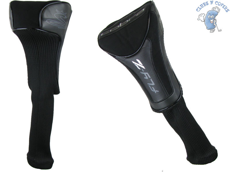 NEW Cobra Fly-Z Black Driver Headcover - Clubs n Covers Golf