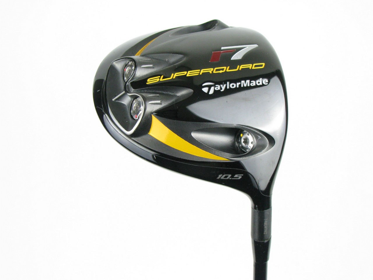 TaylorMade r7 Superquad Driver 10.5* w/ Fujikura Fit on E160 Stiff (Out of Stock) - Clubs n ...