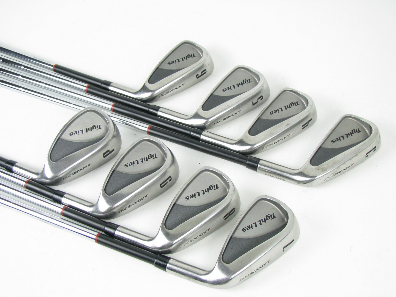 Adams Tight Lies iron set 3-PW w/ Steel GT Graphite Tip Shaft Regular ...
