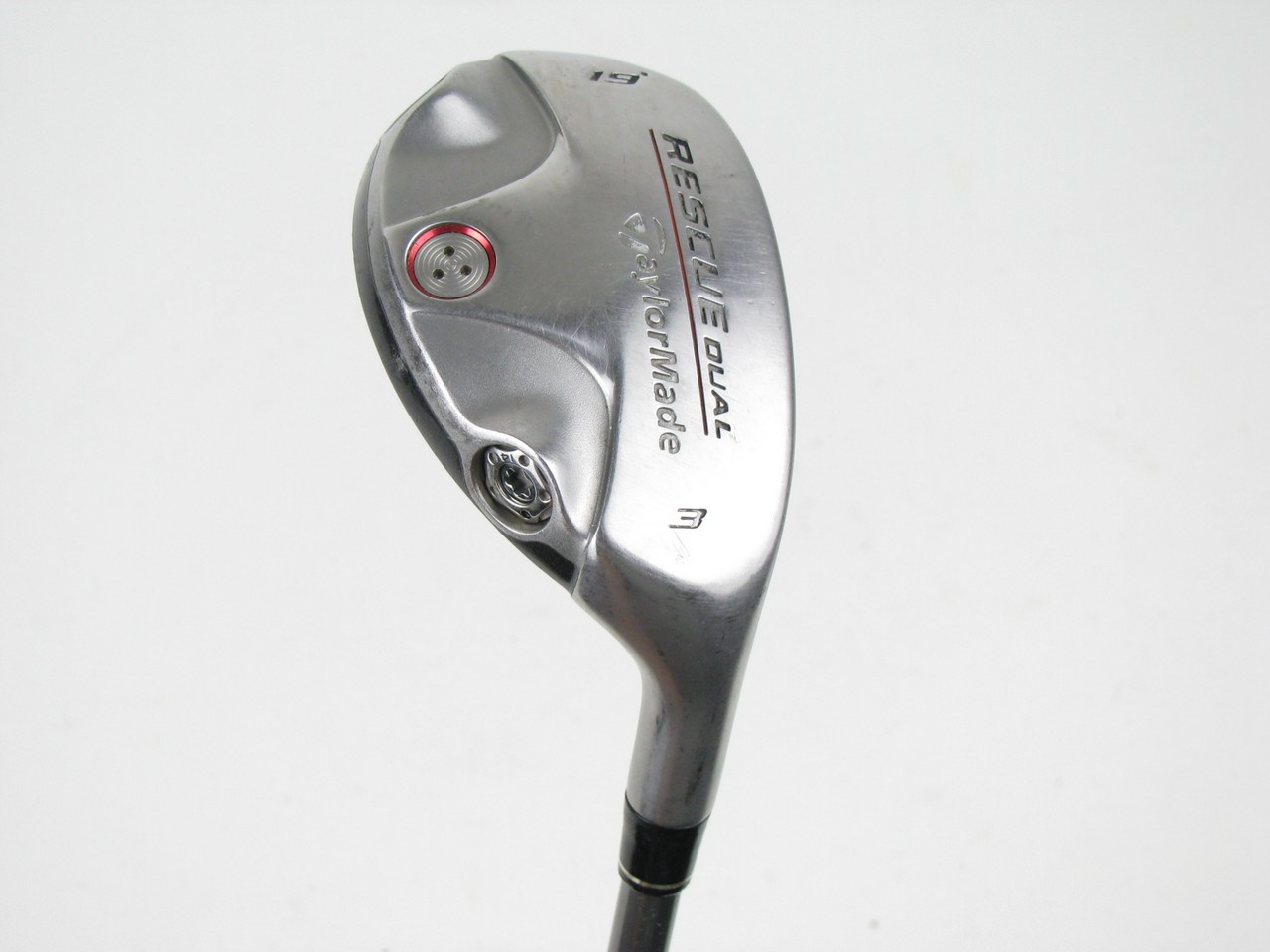 TaylorMade Rescue Dual #3 Hybrid 19 degree w/ Graphite 65g Stiff (Out ...