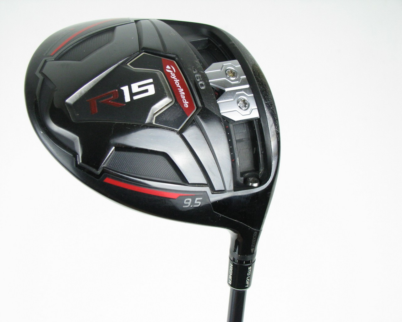 TaylorMade R15 Black Driver 9.5* w/ Speeder 57 Evolution Stiff - Clubs ...