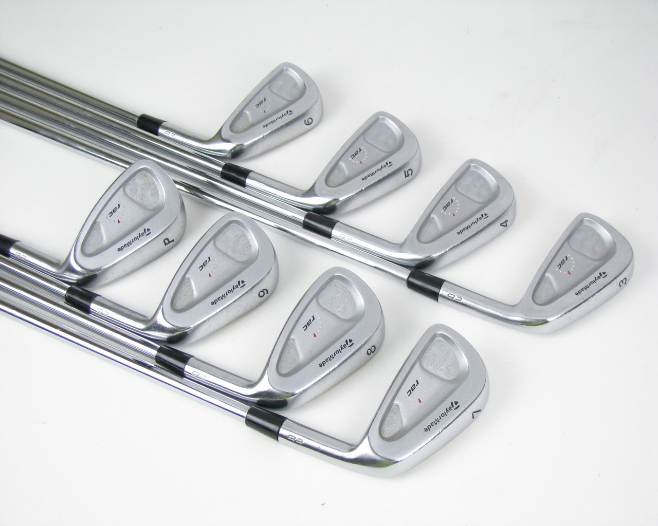 TaylorMade RAC Forged CB TP iron set 3-PW Satin w/ Project X Rifle ...