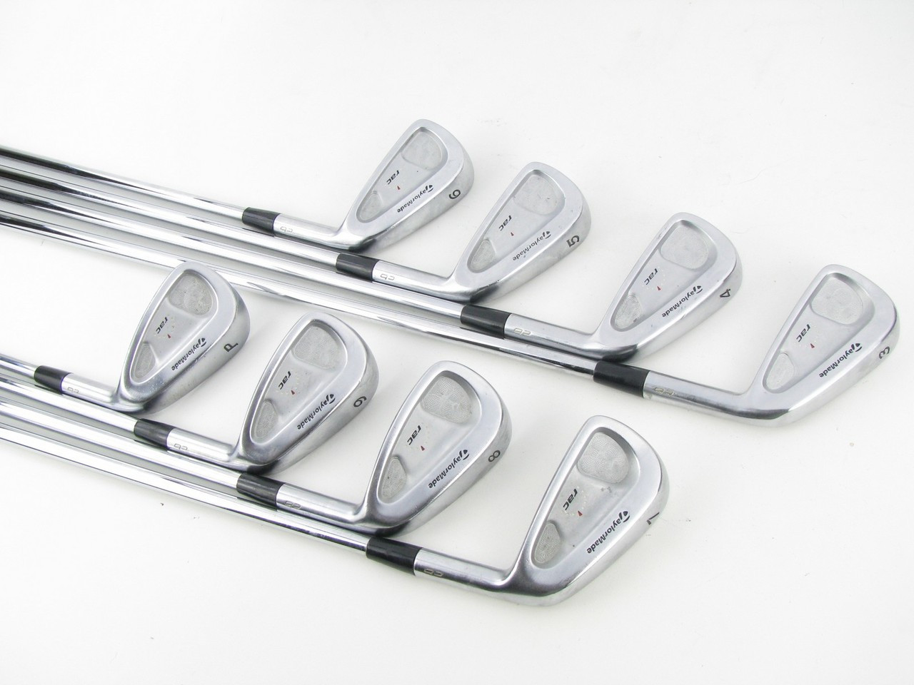 TaylorMade RAC Forged CB TP iron set 3-PW Satin w/ Project X Rifle 6.0 ...