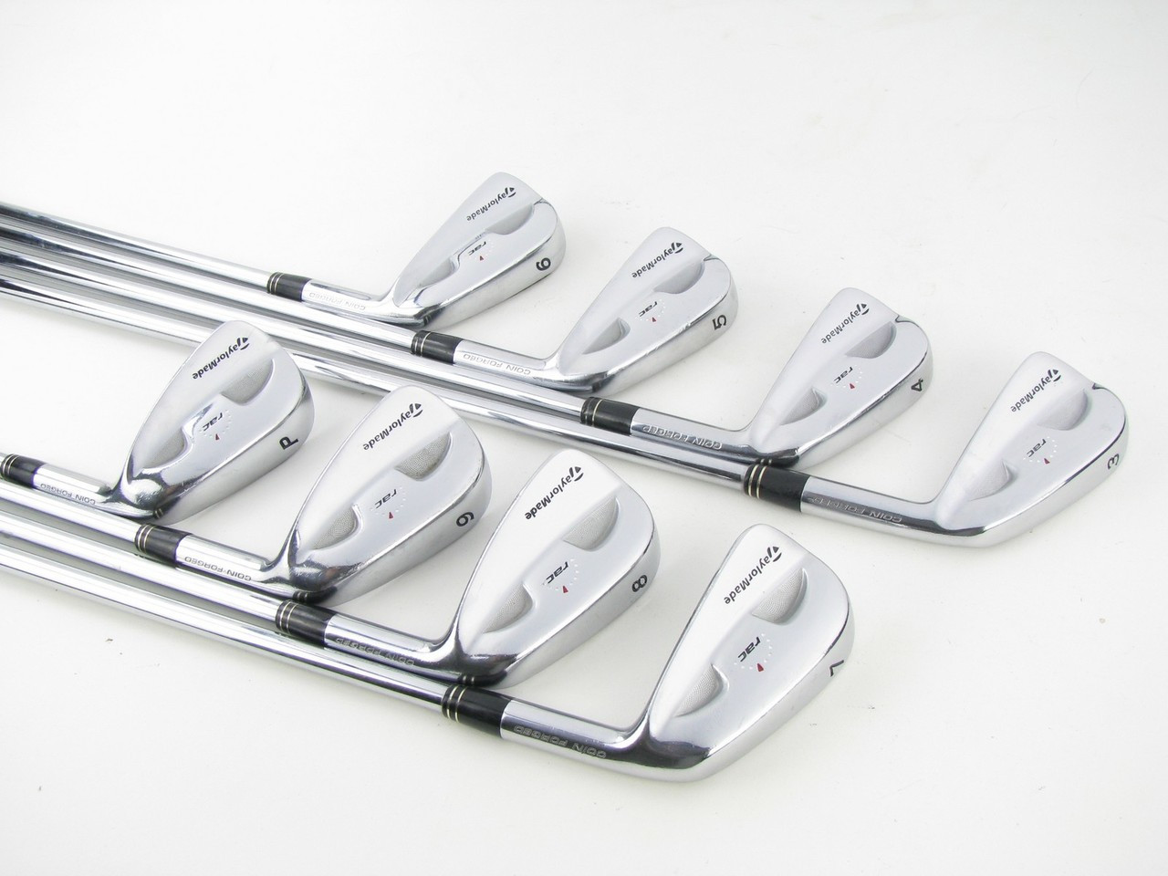TaylorMade RAC MB iron set 3-PW w/ Precision Rifle Flighted 6.0 Stiff ...