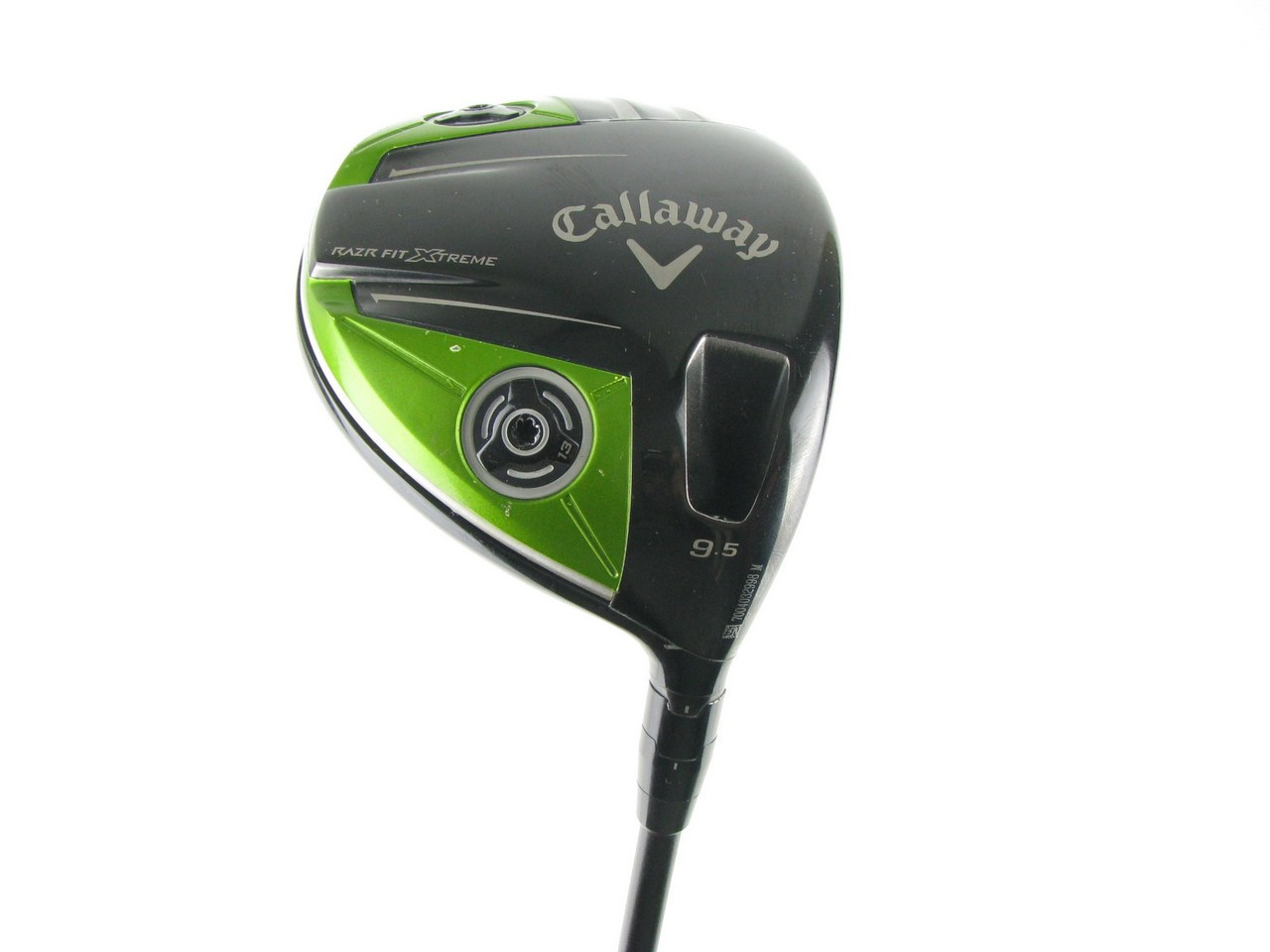 Callaway RAZR Fit Xtreme Driver 9.5* w/ Matrix Ozik 7M3 Black Tie Stiff ...