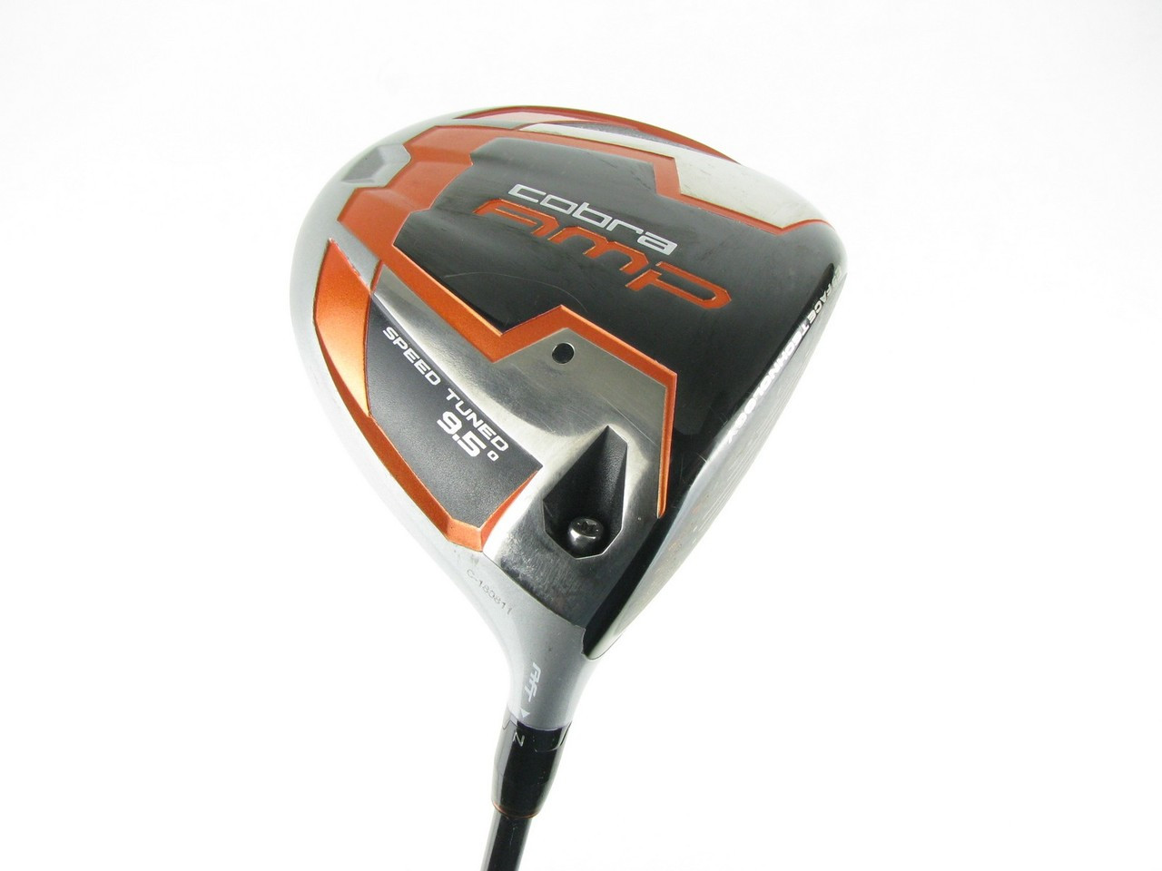 Cobra AMP Driver 9.5 Degree w/ Grafalloy ProLaunch Red X-Flex - Clubs n ...