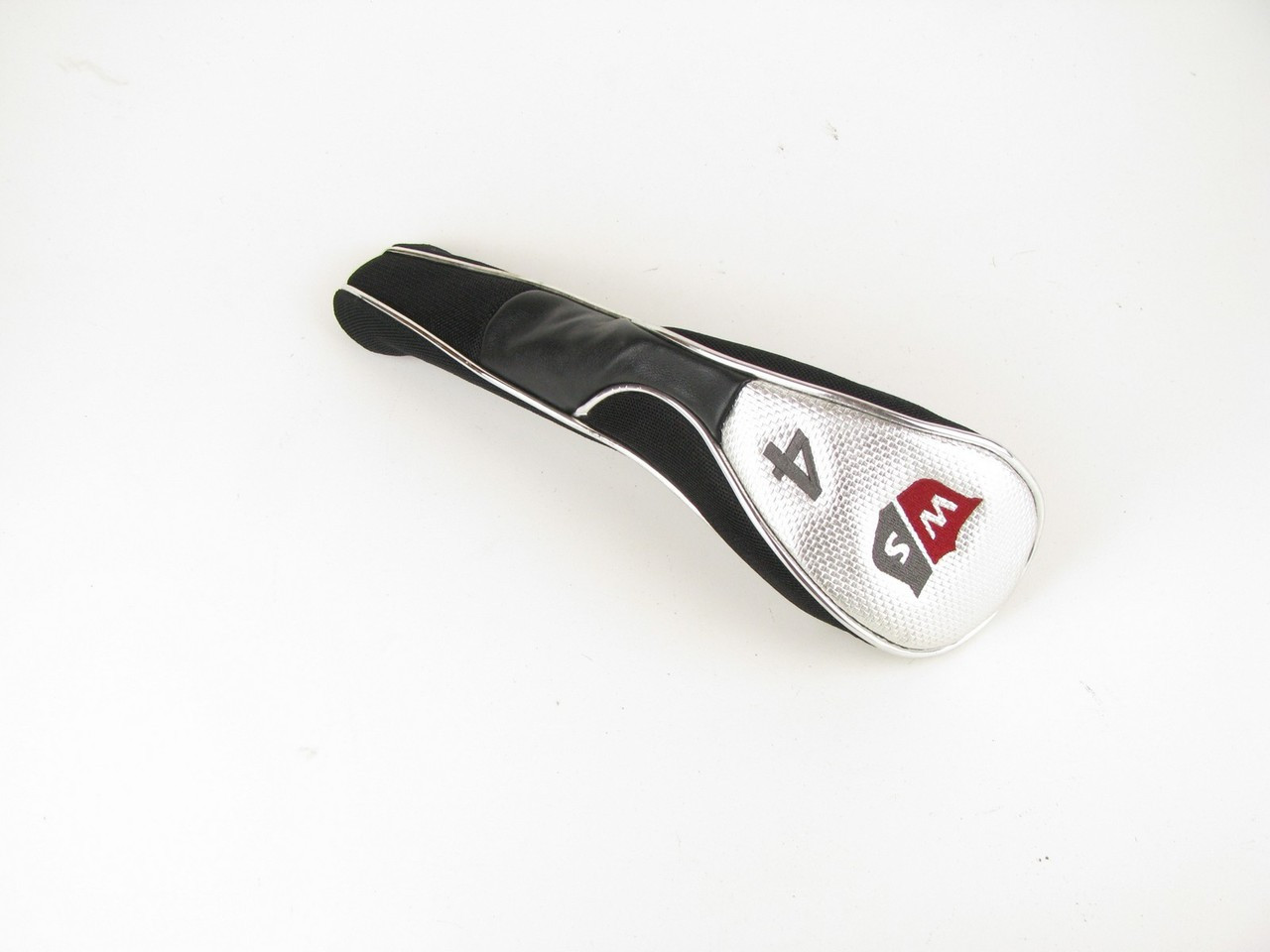 Wilson Staff W/S Hybrid #4 Headcover METALLIC/BLACK - Clubs n Covers Golf
