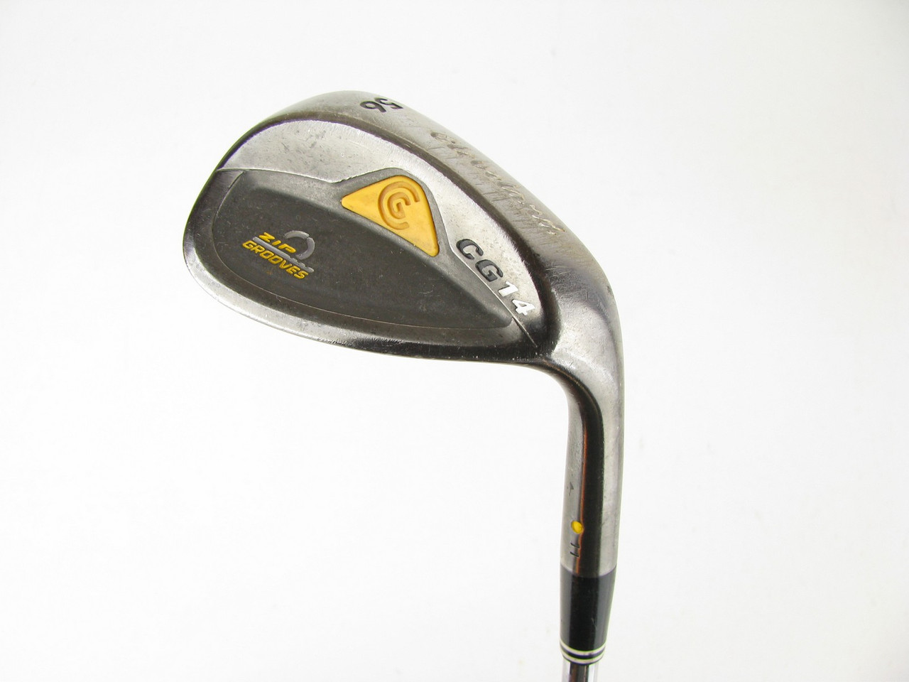 Cleveland CG14 Black Pearl Zip Grooves 56 degree Wedge 56-11 w/ Steel ...