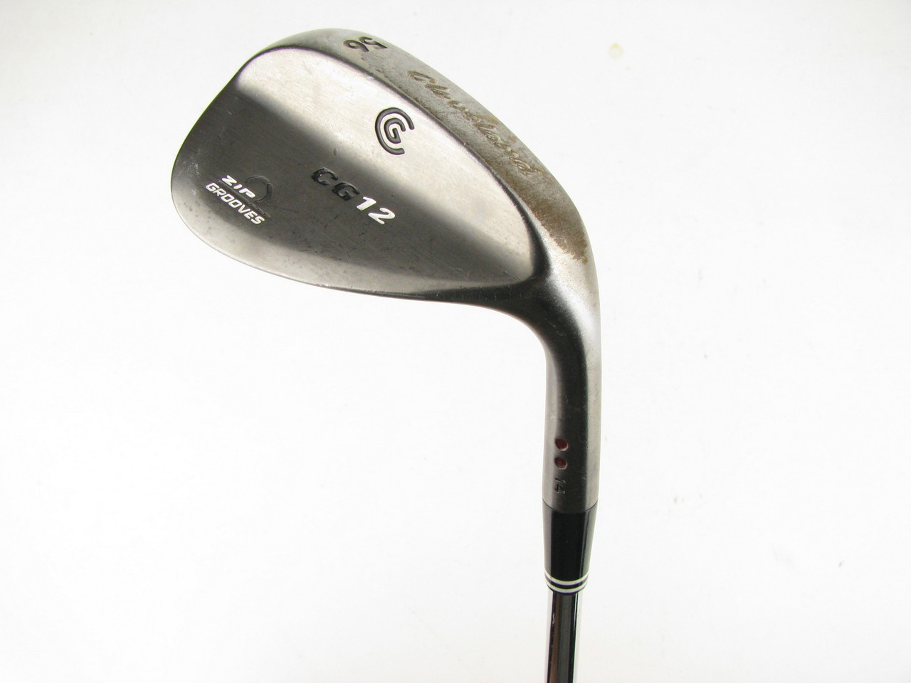Cleveland CG12 Black Pearl Zip Groove 56* Sand Wedge 56-14 w/ Steel ...