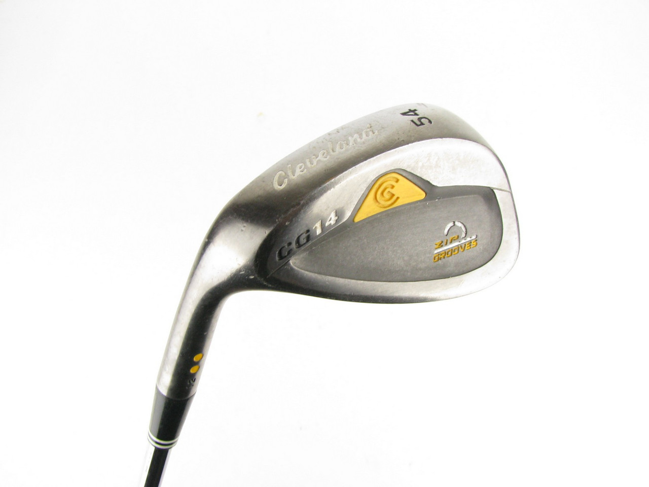 LEFT HAND Cleveland CG14 Black Pearl Zip Grooves 54 degree Wedge 54-12 ...