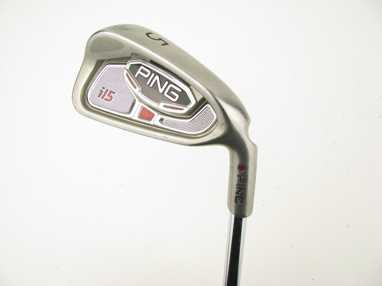 Ping i15 MAROON DOT 5 iron w/ Steel Stiff - Clubs n Covers Golf