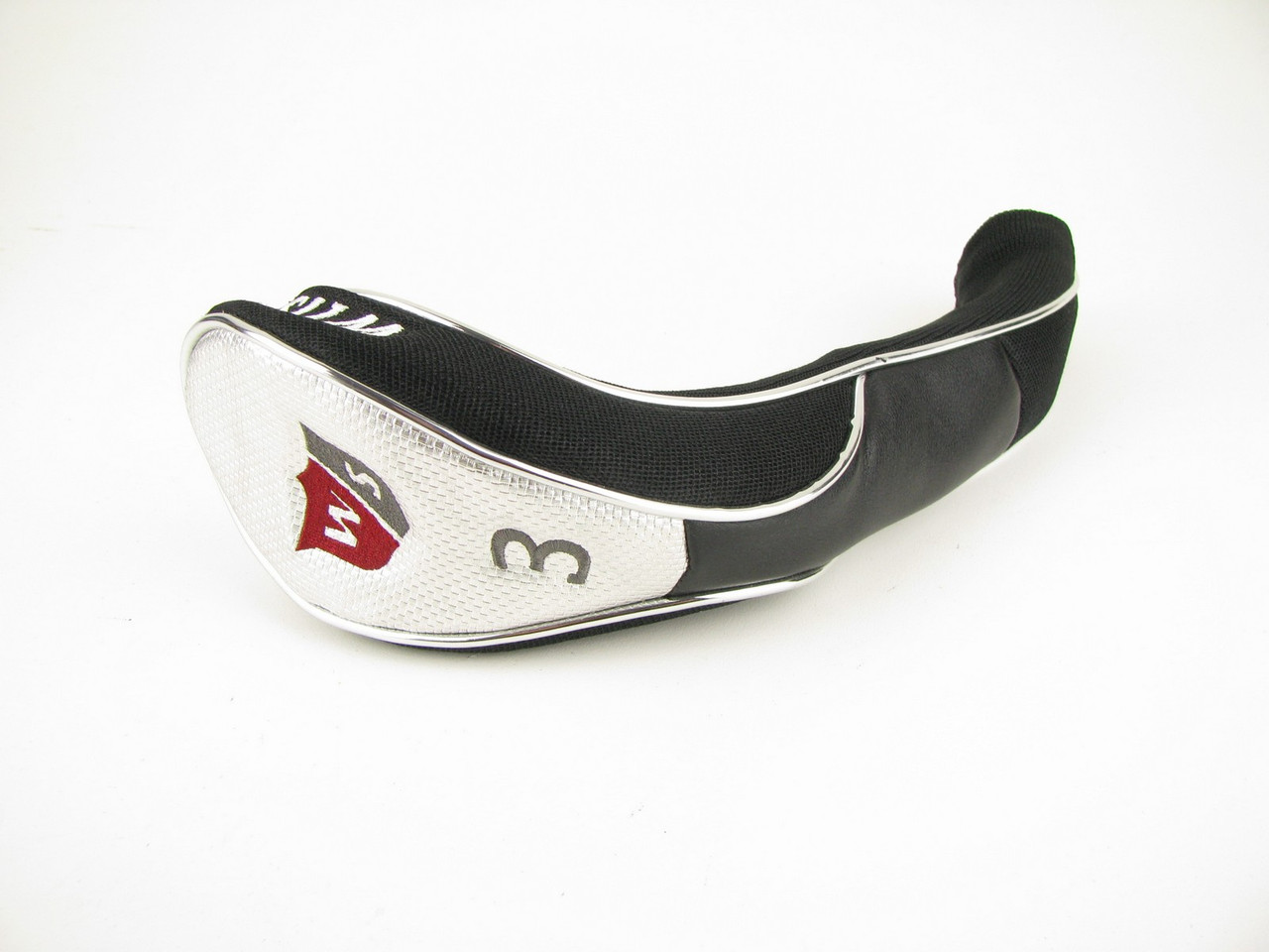 NEW Wilson Staff Hybrid #3 Headcover SILVER/BLACK - Clubs n Covers Golf