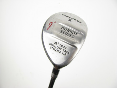 Synchron II Shallow Face Fairway 9+ wood 28 degree w/ Graphite Regular ...