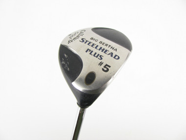 Callaway Big Bertha Steelhead Plus Fairway 5 wood w/ Steel Uniflex ...