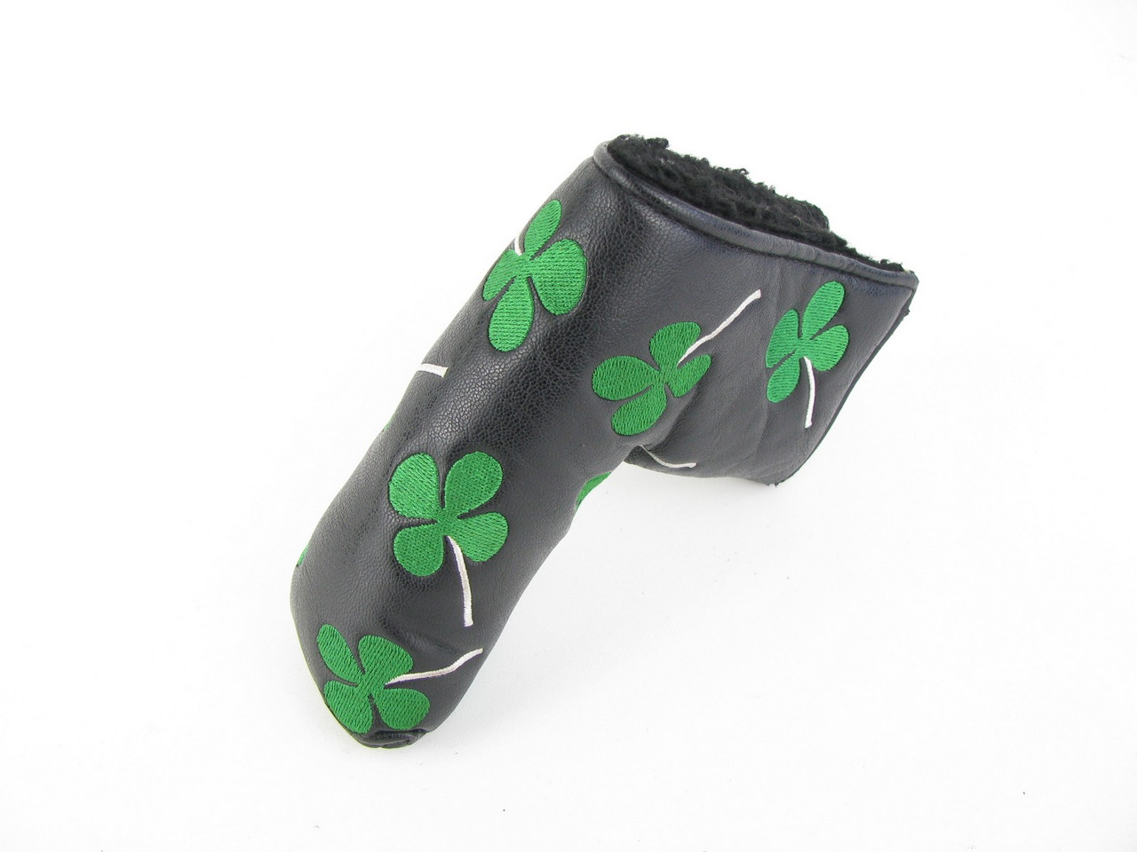 Shamrock Clover Embroidered Blade Putter Headcover (GOOD) - Clubs n ...