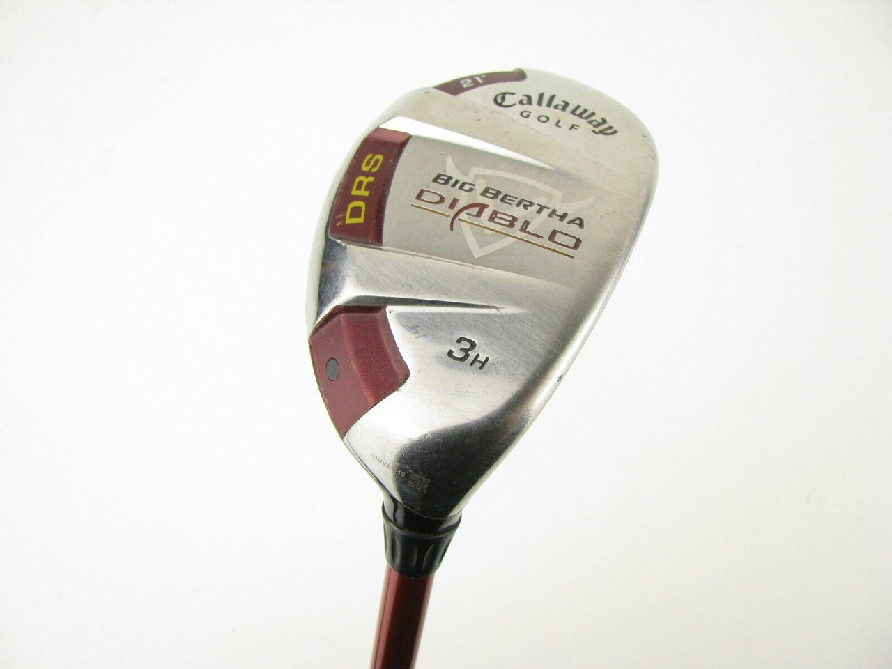 Callaway Big Bertha Diablo DRS 3H Hybrid 21 degree with Graphite Stiff ...