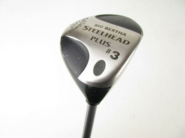 Callaway Big Bertha Steelhead Plus Fairway 3 wood with Graphite Regular ...