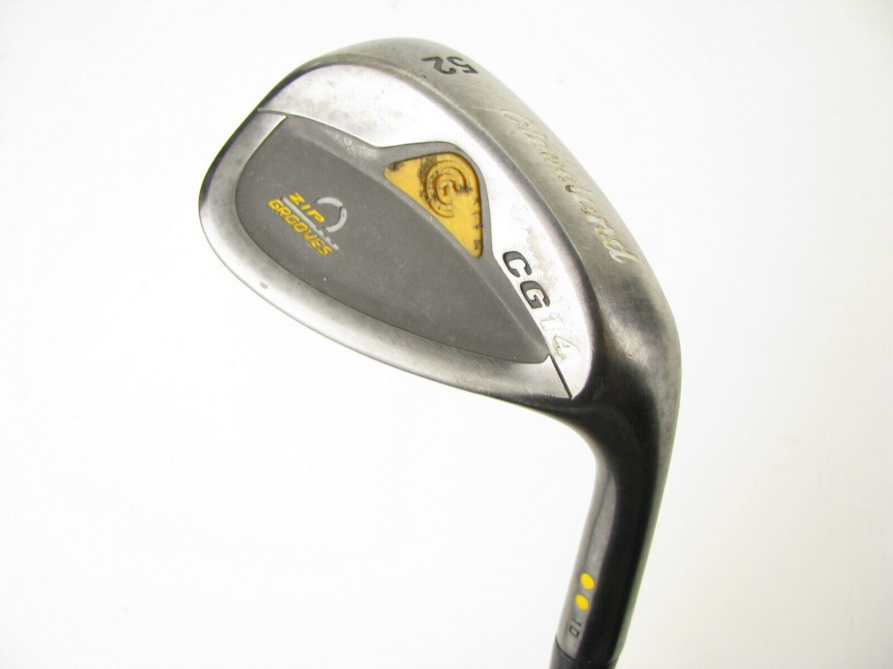 Cleveland CG14 Zip Groove Black Pearl Gap Wedge 52 degree 52-10 with ...