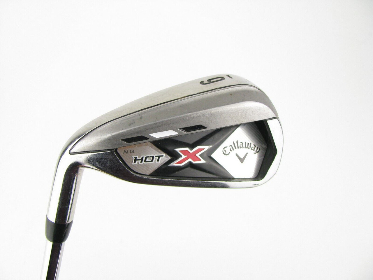 LEFT HAND Callaway X Hot N14 Single 6 iron with Steel Uniflex (Out of ...