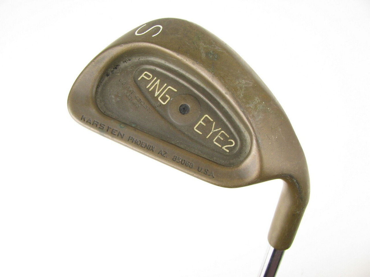 Ping Eye2+ BLACK DOT Beryllium Copper BeCu Sand Wedge with Steel S300 - Clubs n Covers Golf