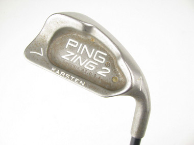 Ping Zing 2 GOLD DOT 7 iron with Graphite Karsten 101 Stiff 35.5 ...