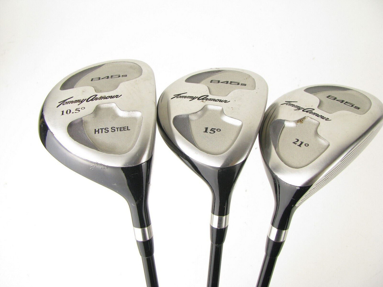 Set of 3 Tommy Armour 845s Woods Driver , 3 wood , 7 wood with Graphite ...