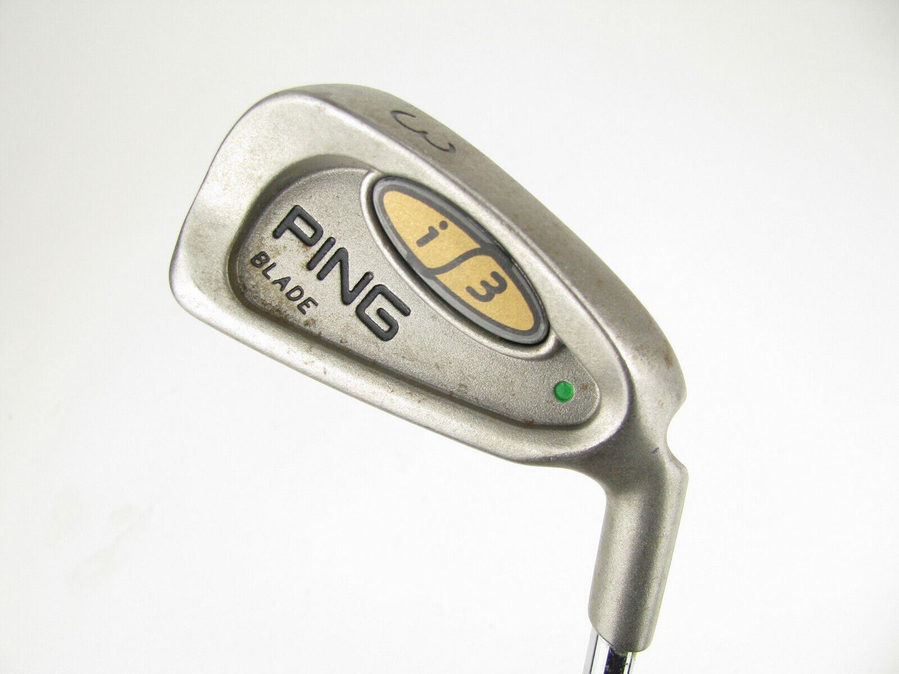 Ping i3 Blade GREEN DOT 3 iron with Steel Cushin JZ Stiff - Clubs n Covers Golf