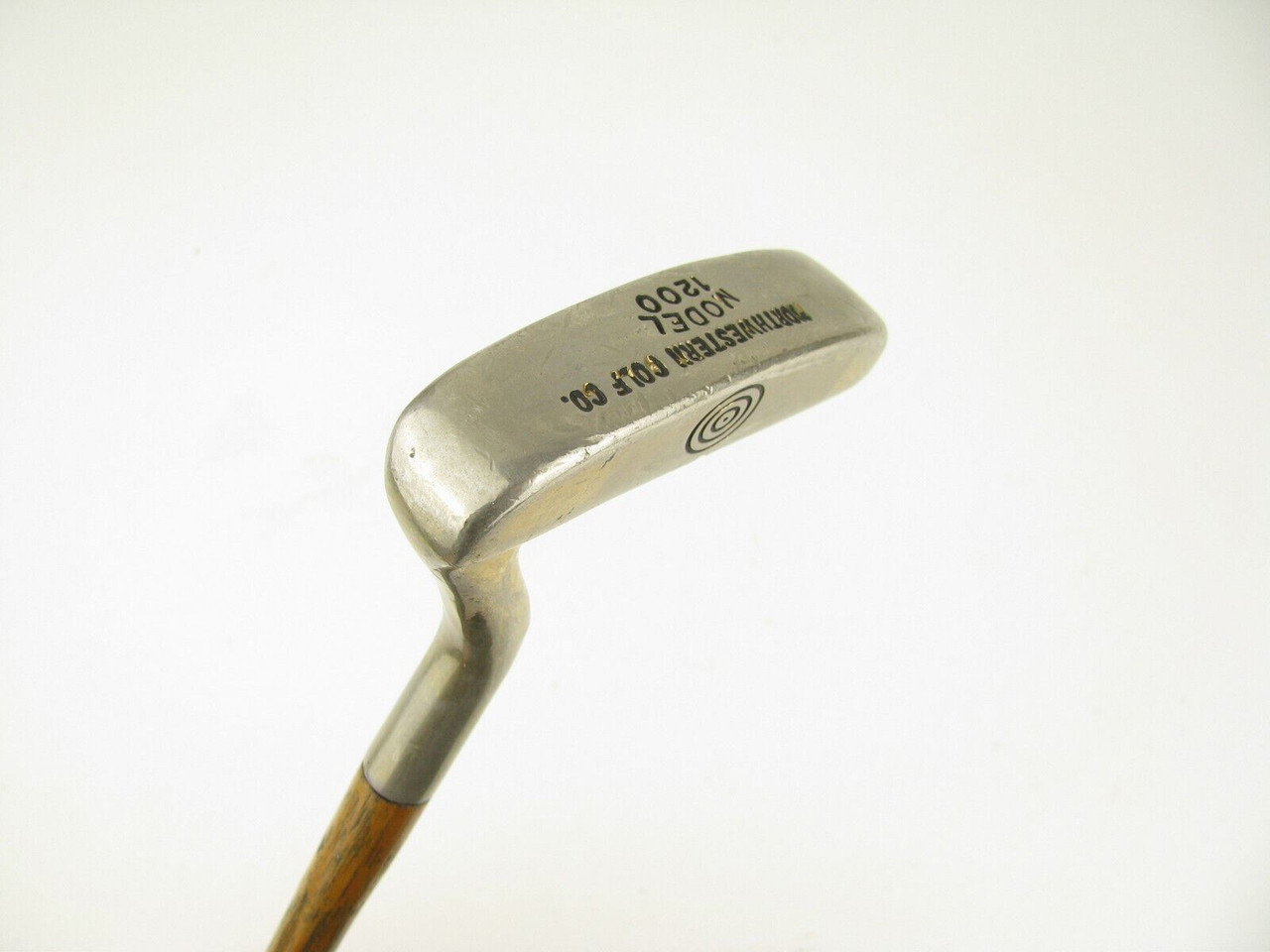 RARE Northwestern Golf Model 1200 24k Gold Plate Putter with Hickory ...
