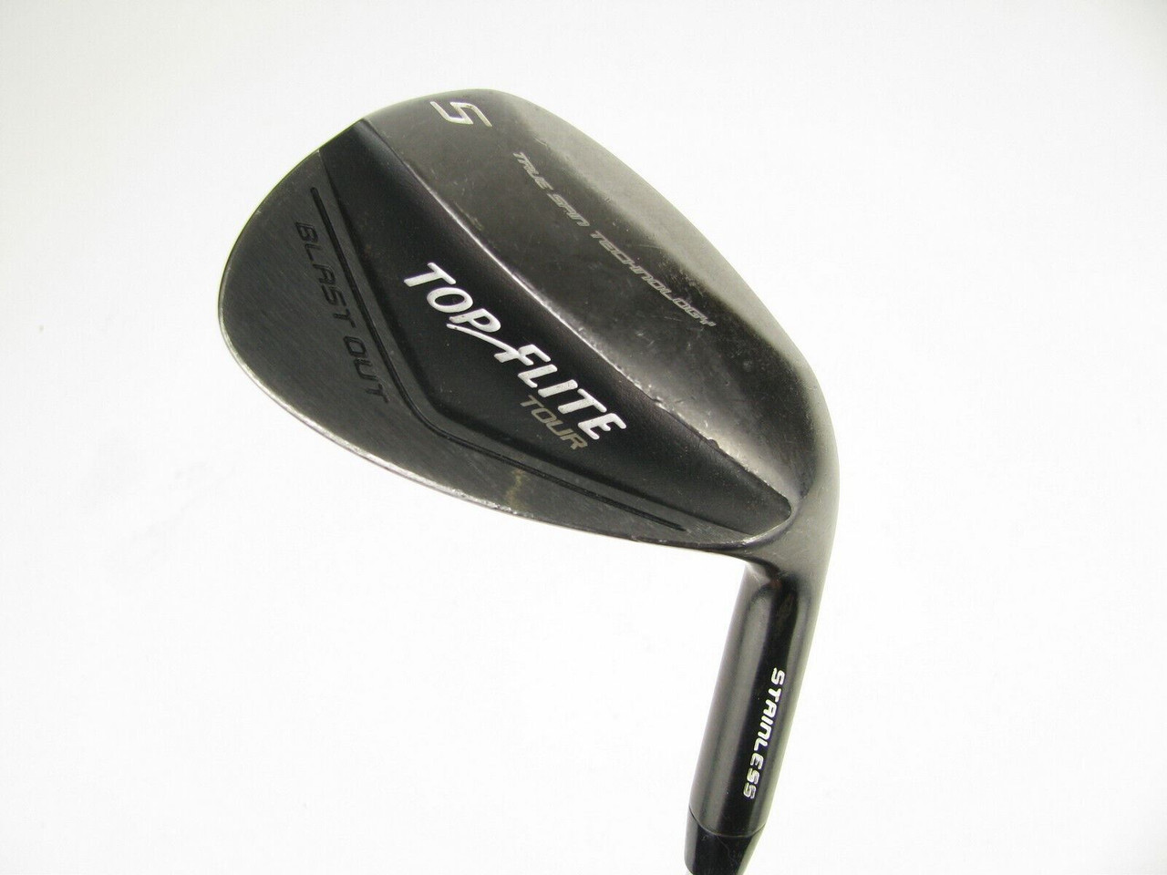 Top Flite Tour Blast Out BLACK Sand Wedge with Steel - Clubs n Covers Golf