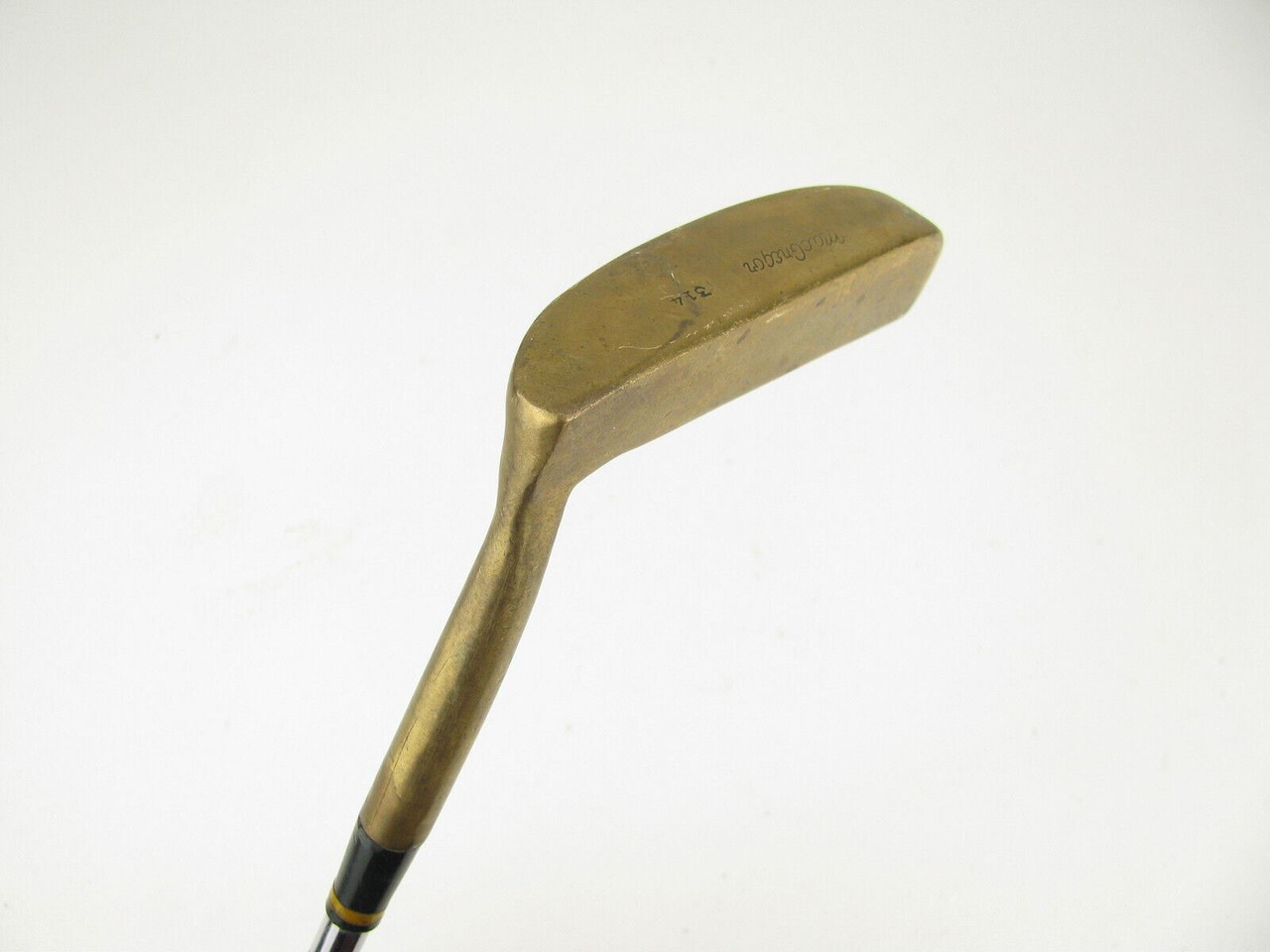 VINTAGE Macgregor 314 Brass Putter 35 inches - Clubs n Covers Golf