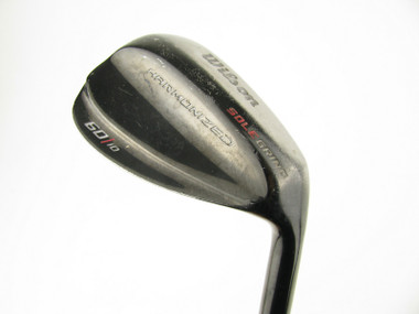 Wilson Harmonized BLACK Sole Grind Lob Wedge 60 degree 60-10 with Steel ...
