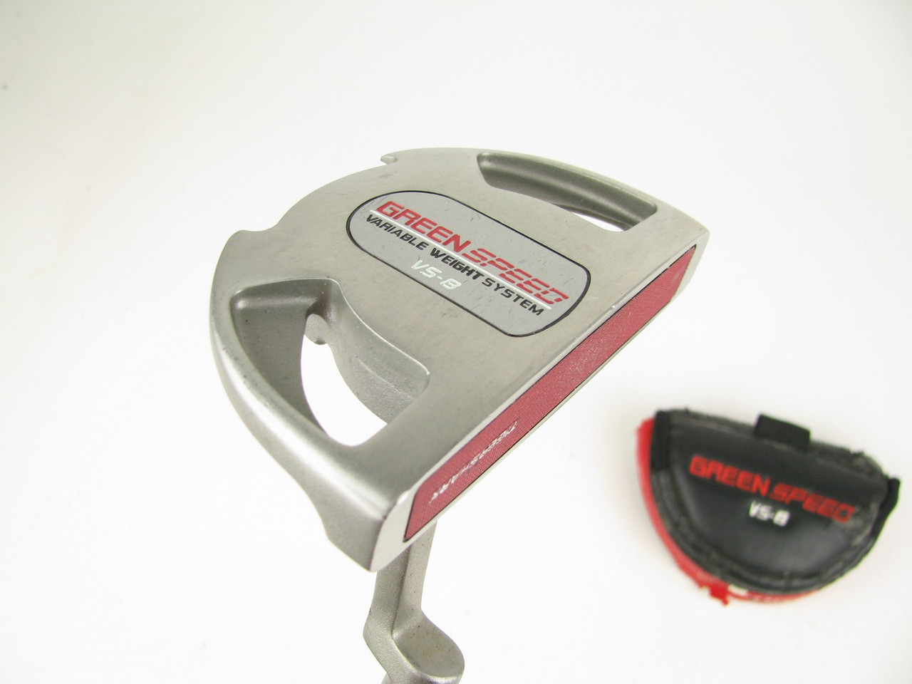 Tiger Shark Green Speed VS-8 Putter 42 inches +Headcover +Weights ...