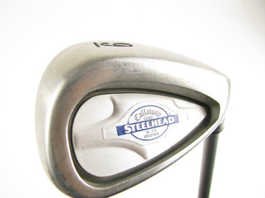 Callaway Steelhead X-14 Single 9 iron with Graphite Regular Flex ...