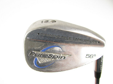 Purespin Diamond Face Sand Wedge 56 degree with Steel Dynalite S300 ...