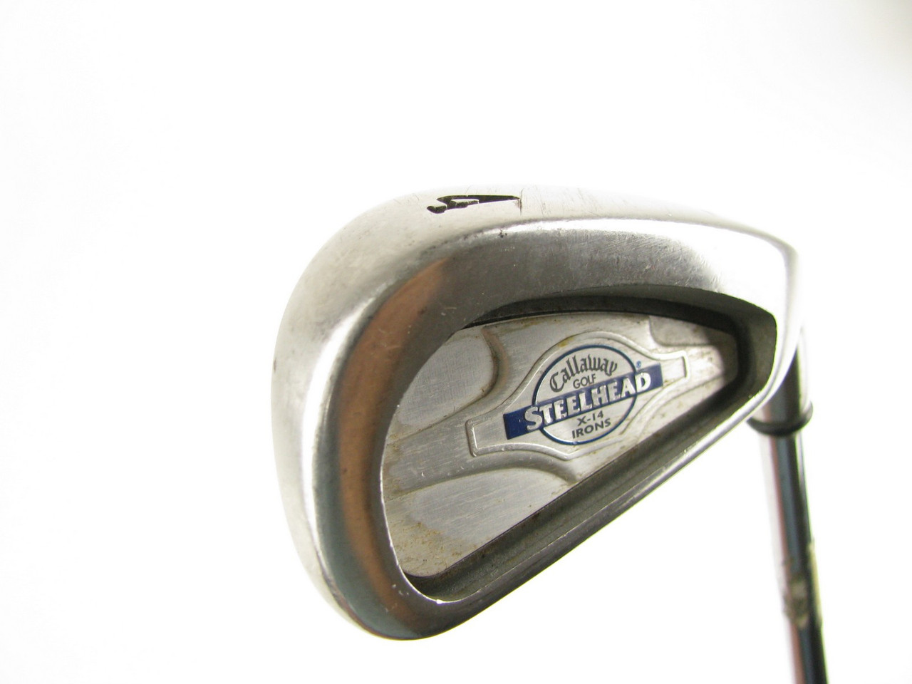 Callaway Steelhead X-14 Single 4 iron with Steel Contact Weight Uniflex ...