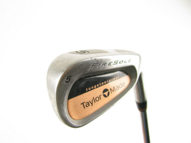 TaylorMade Firesole 5 Iron with Steel Rifle S-90 Stiff - Clubs n Covers ...