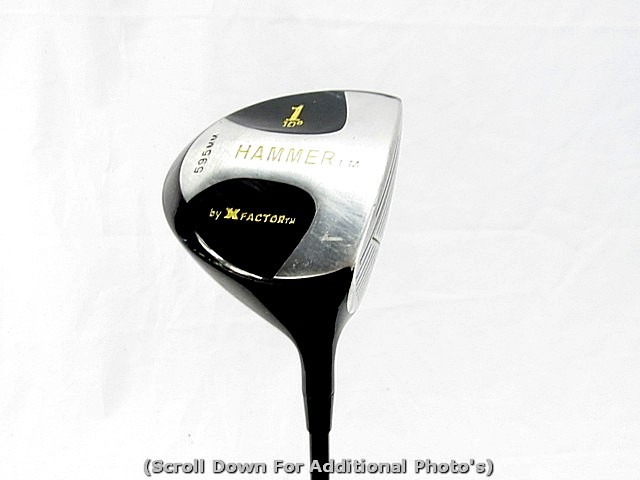 X-Factor Hammer Driver 10* w/ Factory Graphite Stiff Flex (7/10) (Out ...