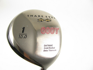 Snake Eyes 600T Driver 10 degree with Graphite Harrison Striper Regular ...