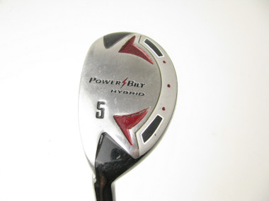 Left Hand JUNIOR Power Bilt Hybrid #5 with Graphite 37 inches - Clubs n ...