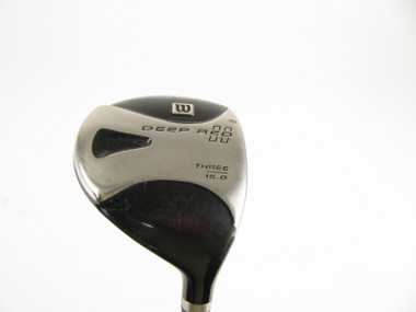 Wilson Deep Red II Fairway 3 Wood 15 degree with Graphite Regular ...