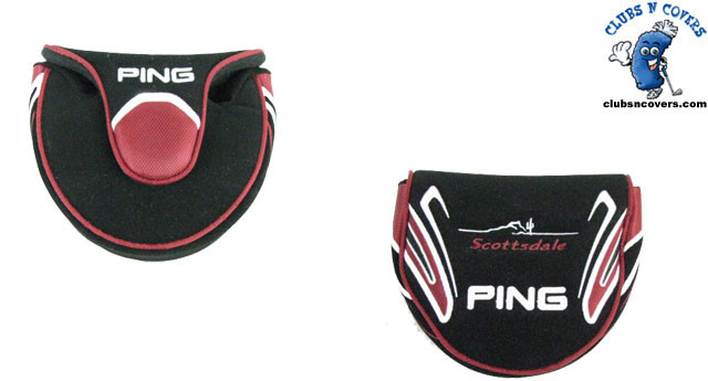 Ping Scottsdale Putter Headcover MALLET - Clubs n Covers Golf