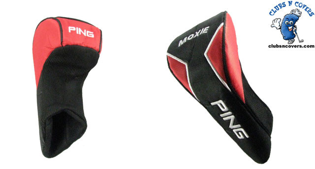 Ping Moxie Driver Headcover RED/BLACK - Clubs n Covers Golf